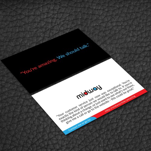 Design a recruiting card to attract retail employees | Business card ...