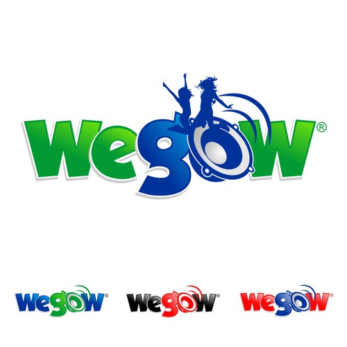 logo for wegow, a community for music lovers | Logo design contest