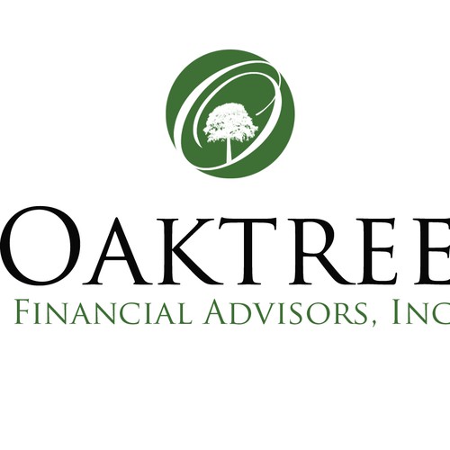 Create high-end logo of oak tree for investment and financial planning ...
