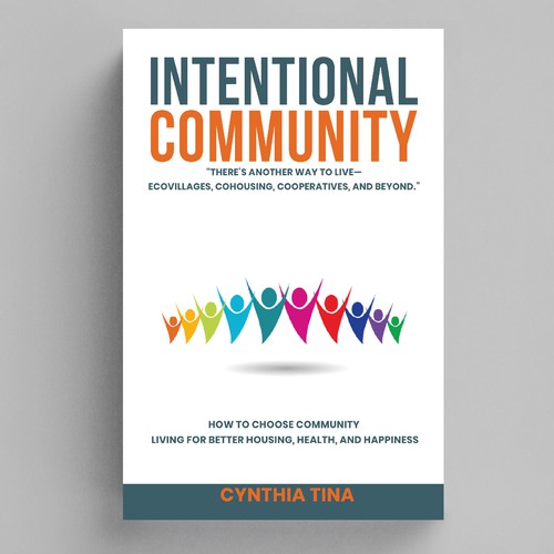 Designs | Cover for book about how to find community | Book cover contest