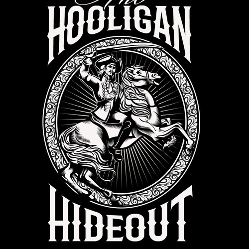 Design an illistration for speakeasy - Hooligan Hideout | T-shirt contest
