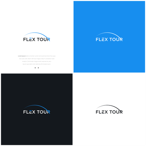 Designs | Logo for Flex Tour Mobile Application | Logo design contest