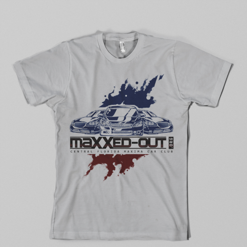 T-shirt design for car club (LOGO PROVIDED) | T-shirt contest