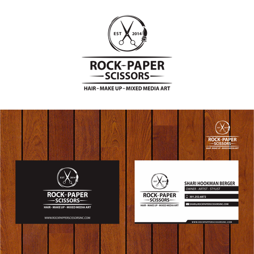 Designs | ROCK - PAPER - SCISSORS, INC. | Logo & business card contest