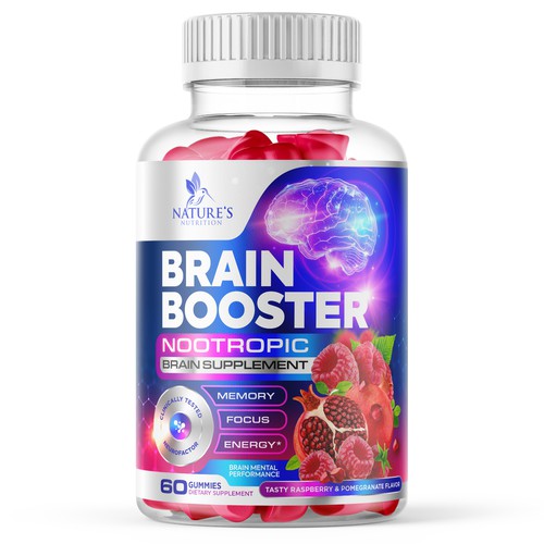 Designs | Brain Booster Supplement Design Needed for Nature's Nutrition ...