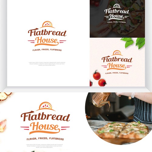 Designs | Logo Design for a Virtual "Flatbread" Brand - Food Delivery ...