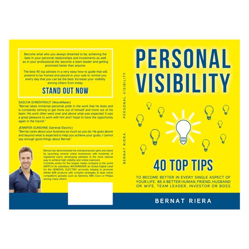 Self Development Book Cover: Personal Visibility | Book cover contest