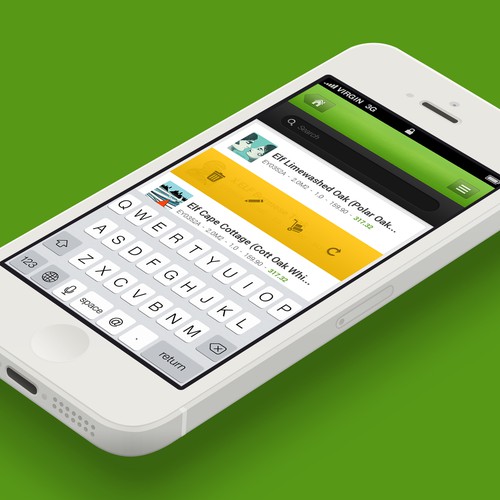 Mobile application design revamp | App design contest | 99designs