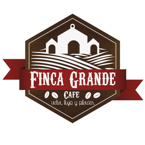 *Crear un logotipo cautivador con estilo de diseño vintage de una finca ...