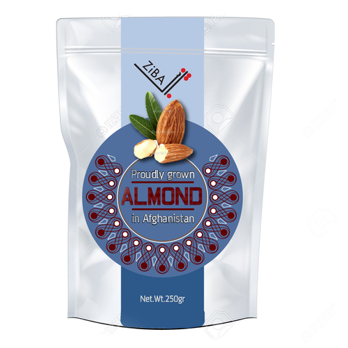 Packaging Label for Afghan Almonds from ZiBA Foods | Product label contest