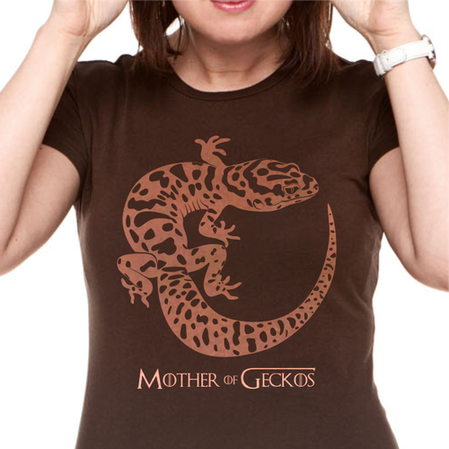 Game of Thrones style Leopard Gecko Sigil | T-shirt contest