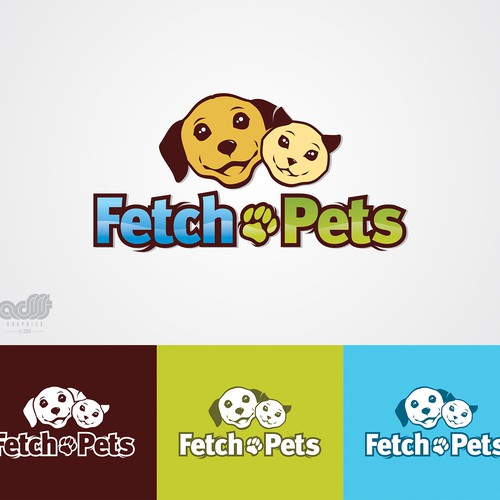 Create an adventurous and inspiring logo for Fetch Pets | Logo design ...