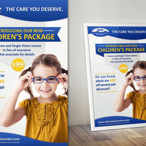 Designs | Create a POSTER to display a sales promotion for COLORADO EYE ...
