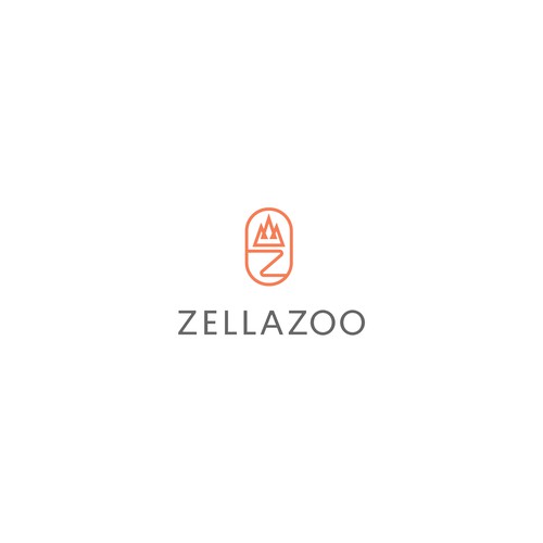 Design a killer logo for ZELLAZOO that renders the competition ...