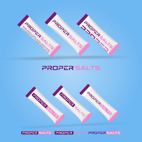 Designs | Proper Salts electrolyte hydration sachets | Logo & brand ...