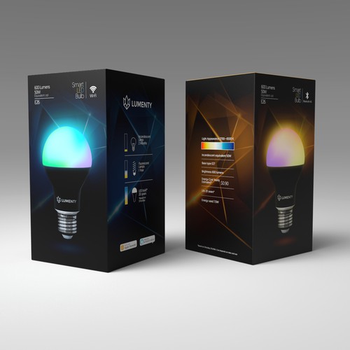 Designs | We need to create a sophisticated package for smart lamps ...