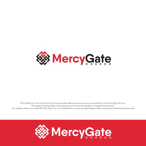 Create a logo design for MercyGate! We are awesome--you are awesome ...