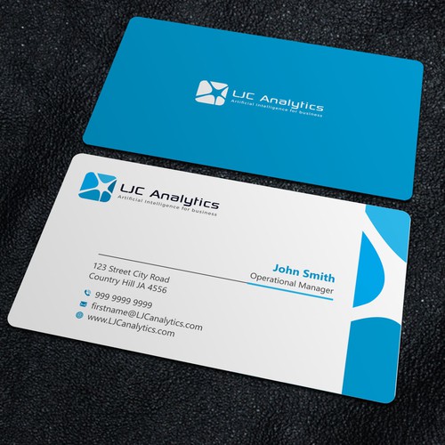 Artificial Intelligence business card | Business card contest