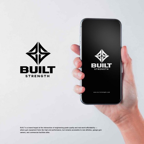 Designs | BUILT Strength — Logo Design Competition | Logo & brand guide ...