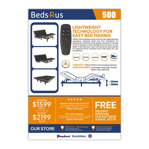 Designs | Update of Bedding Brochure | Postcard, flyer or print contest