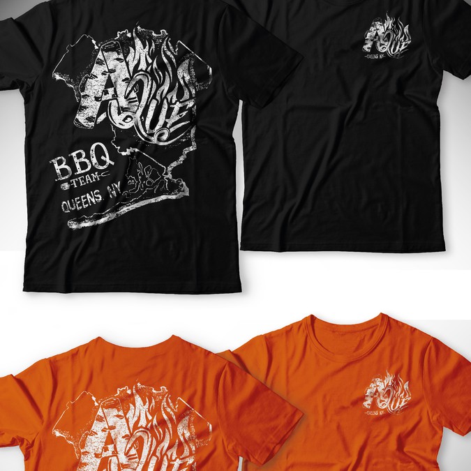 Competitive BBQ Team shirt | T-shirt contest
