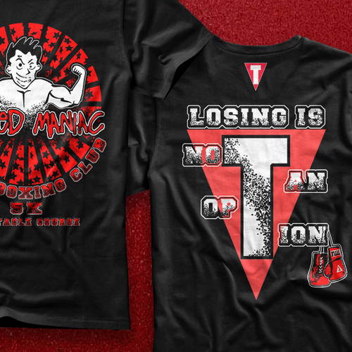 TITLE Team Maniacs - Rugged Maniac 5K Obstacle Course | T-shirt contest