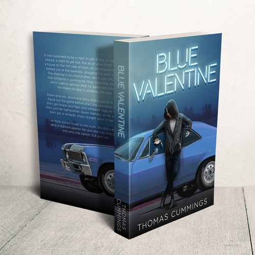 Thriller needs a gripping, neo-noir book cover | Book cover contest