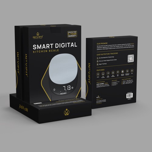 Designs | Smart Digital Kitchen Scale Box | Product packaging contest