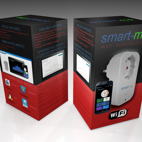 Packing design for innovative WiFi smart-plug | Product packaging contest