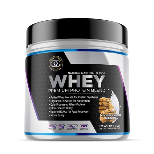 Designs | Protein Label | Product packaging contest