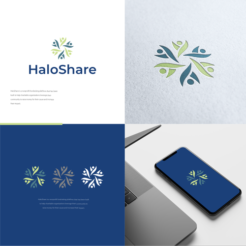 Designs | Modern yet emotional logo to help HaloShare serve the ...
