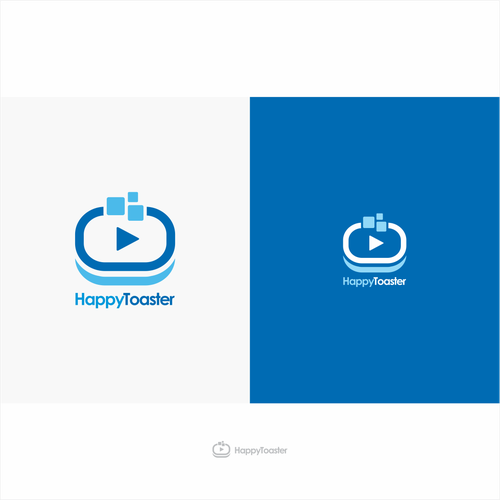 Create a logo for Happy Toaster that invites viewers to watch | Logo ...