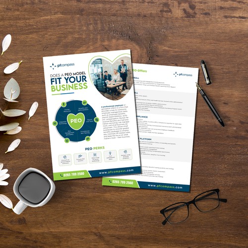 Designs | PEO Marketing Flyer Facelift | Postcard, flyer or print contest