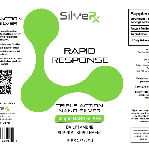 Designs | SilveRx | Product label contest