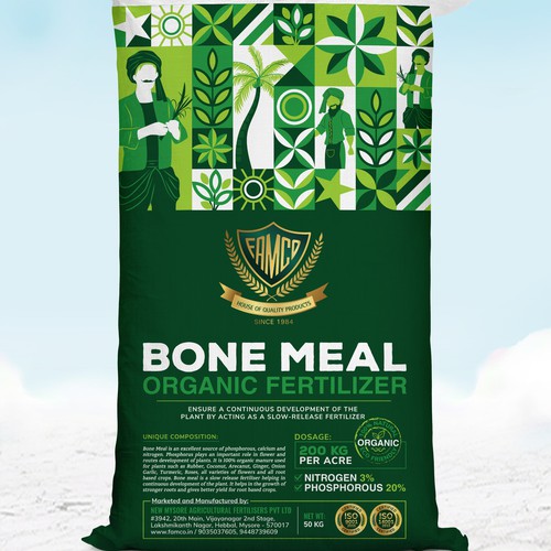 Designs | Modern, Appealing Design of Our Bone Meal Bags | Product ...