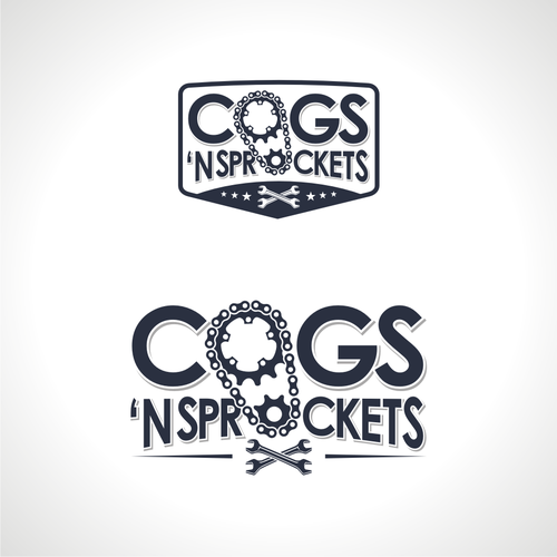 Create a classic logo design for Cogs 'n Sprockets Bicycle Shop | Logo ...