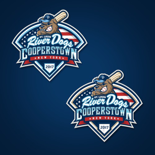 RiverDogs to Cooperstown | Logo design contest