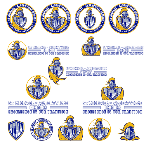 School Sports team needs Powerful Modern version of Knight /STMA Logo ...