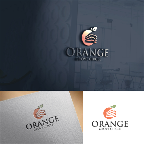 Design a Mid-Century Modern logo for "Orange Grove Circle" luxury ...