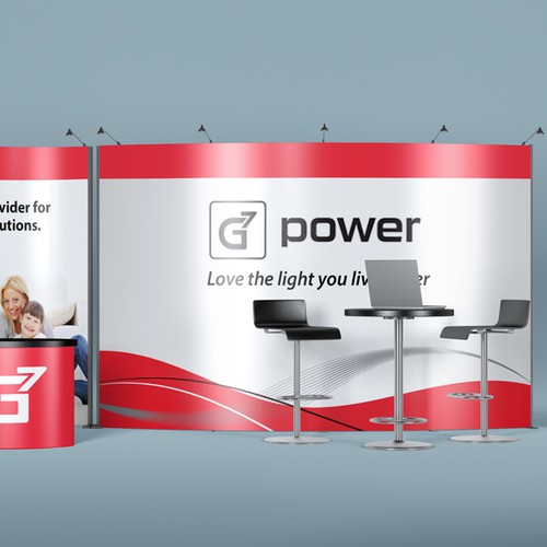 A Cutting Edge Booth Design for Innovative LED Tech Company | Other ...