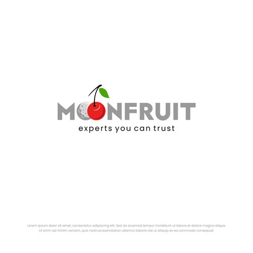 Designs | Need a fun logo for a brand called "MoonFruit" | Logo design ...