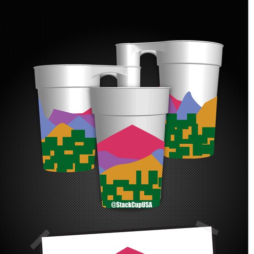 Create a winning cup design for Stack-Cup USA | Merchandise contest