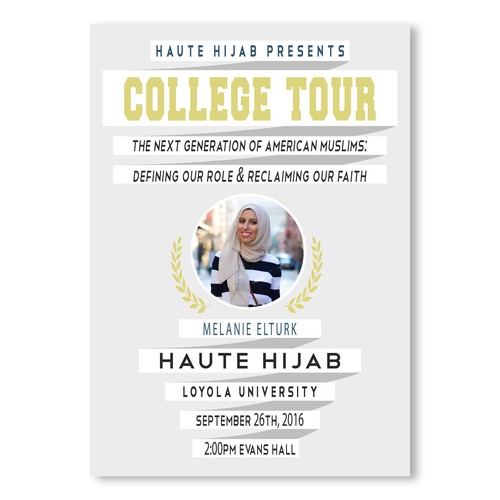 Design a Flyer for a College Tour (FUN Project!) | Postcard, flyer or ...