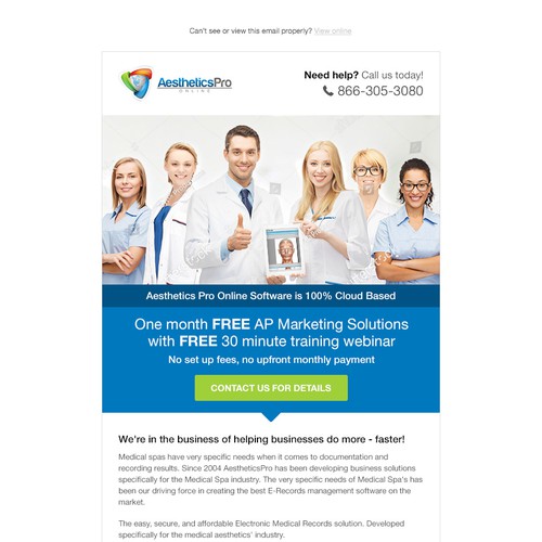 E-Blast Template- 4 Promotions | Email contest