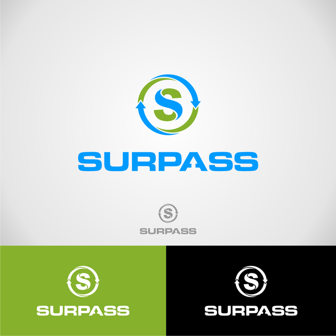 Conceptual & professional & recognizable "Surpass" logo for Corporate ...
