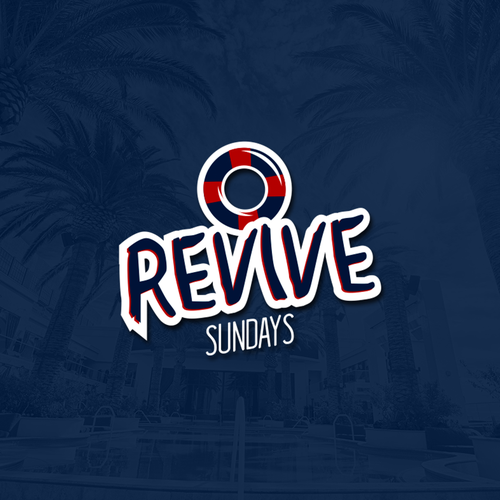 Create a logo for a Sunday Pool Party called REVIVE | Logo design contest