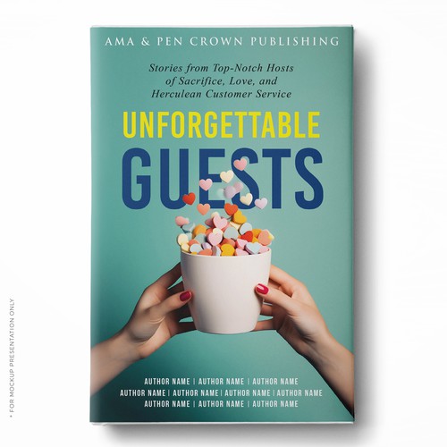 Designs | Design a bestselling book cover for Stories from Hospitality ...