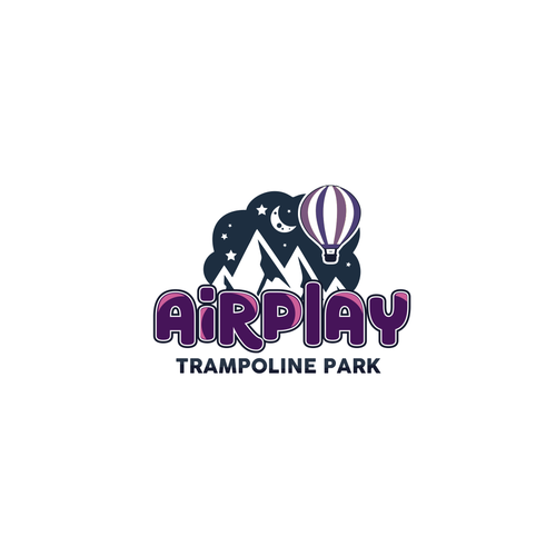 AirPlay Trampoline Park logo design | Logo design contest