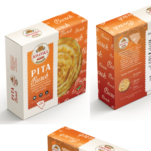 Designs | Bosanska Pita (Balkan Pastry) Needs a New Packaging Design ...