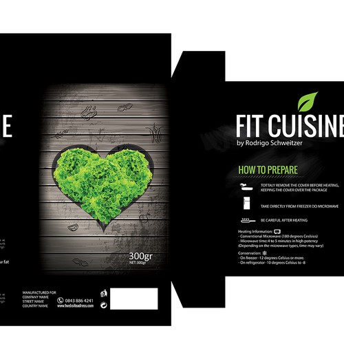 Designs | Logo and package for brand "Fit Cuisine" (Frozen food ...